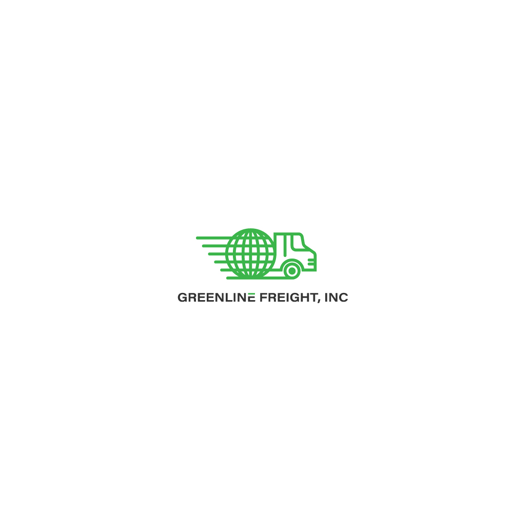 Elegant, Playful, Freight Forwarding Logo Design for GREENLINE FREIGHT ...