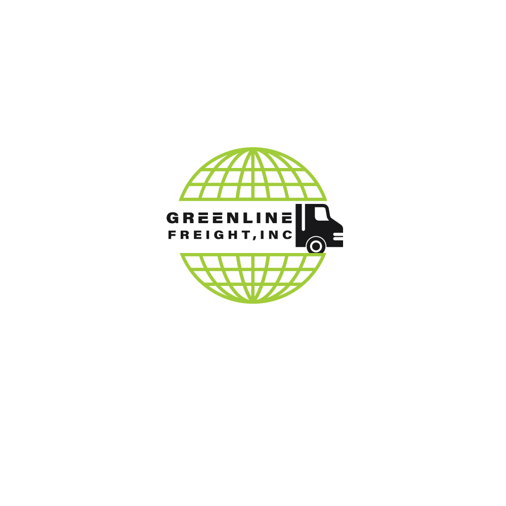 Elegant, Playful, Freight Forwarding Logo Design for GREENLINE FREIGHT ...