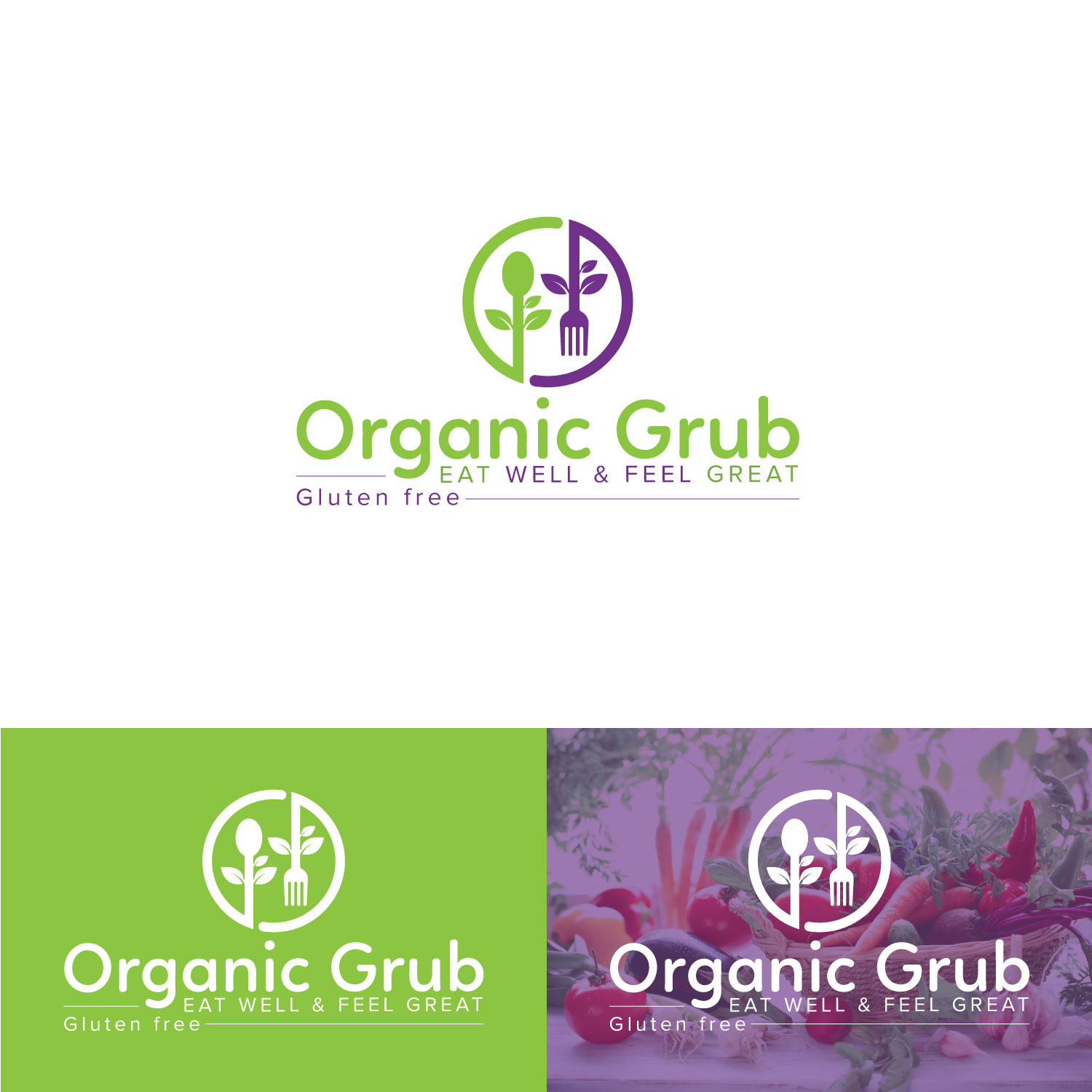 Personable, Upmarket, Food Service Logo Design for Eat Well & Feel ...