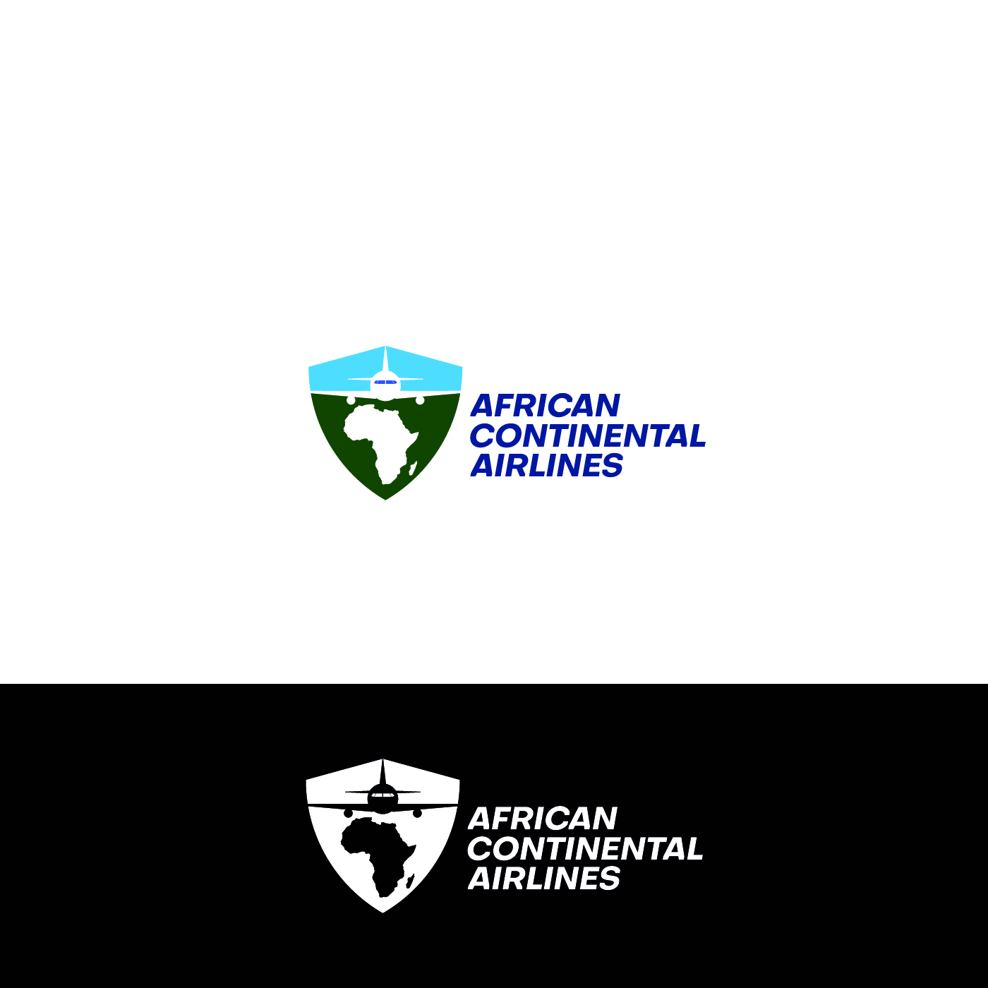 Bold, Modern, Airlines Logo Design for African Continental Airlines (or ...