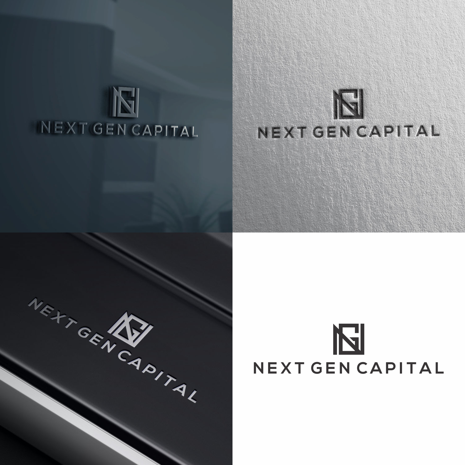 Elegant, Playful Logo Design for NextGen Capital (logo can be without ...