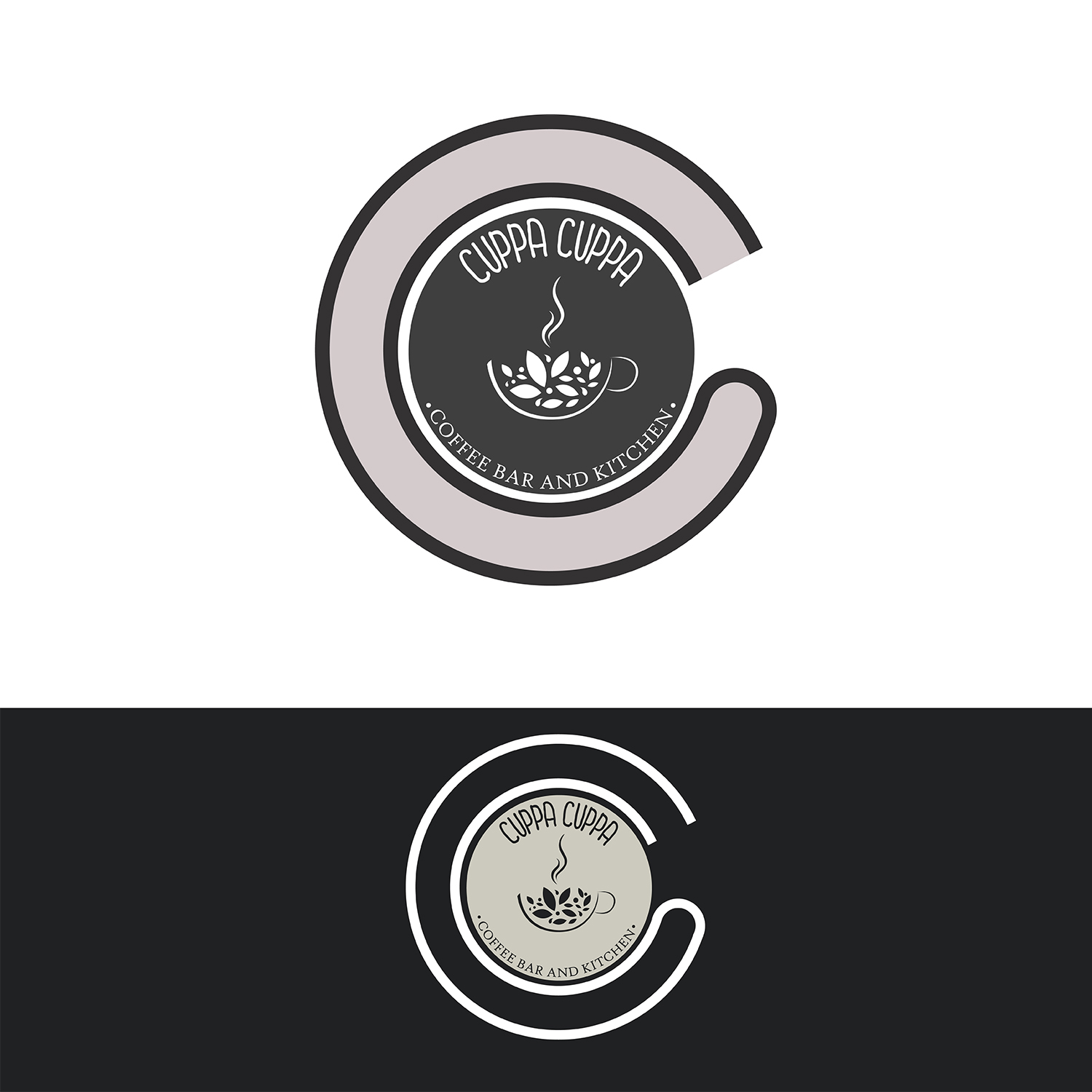 Elegant, Playful Logo Design for Cuppa Cuppa TAG Line: Coffee Bar ...
