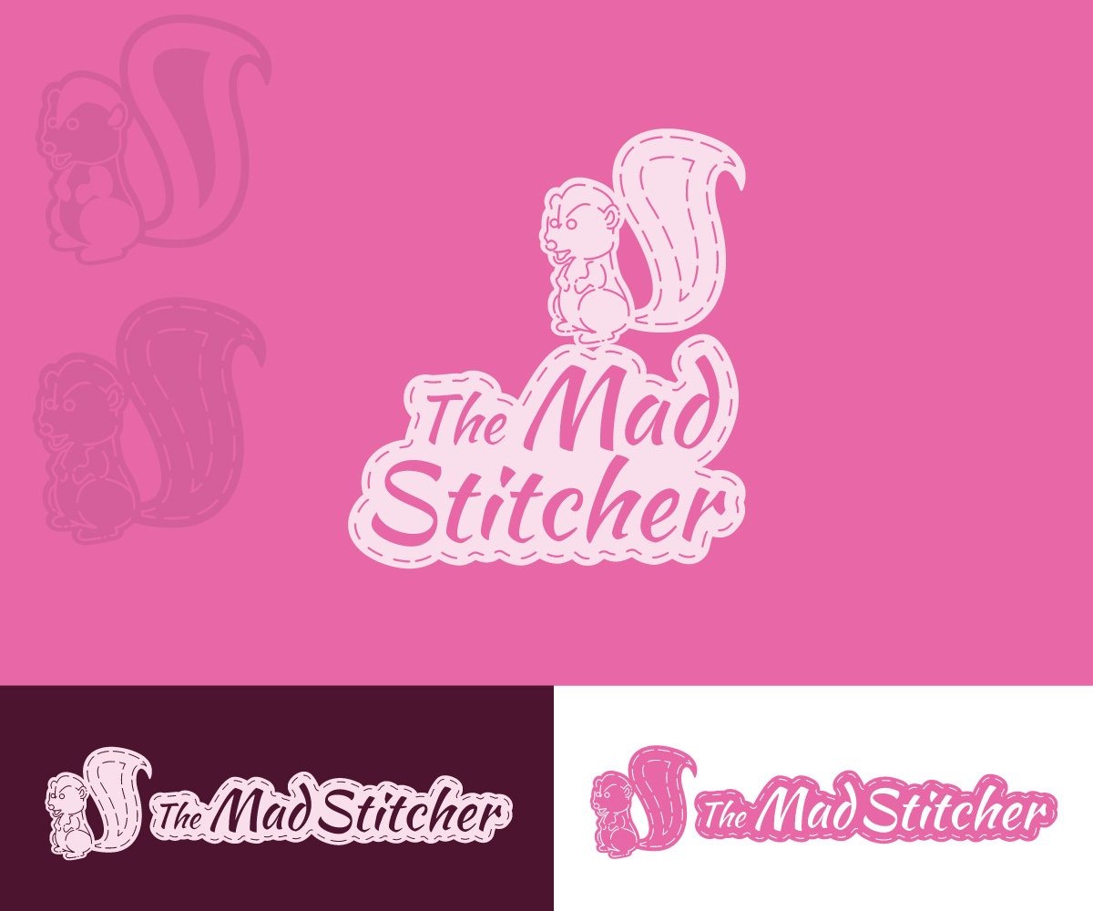 Playful, Colorful Logo Design for The Mad Stitcher by SpaGGy | Design ...