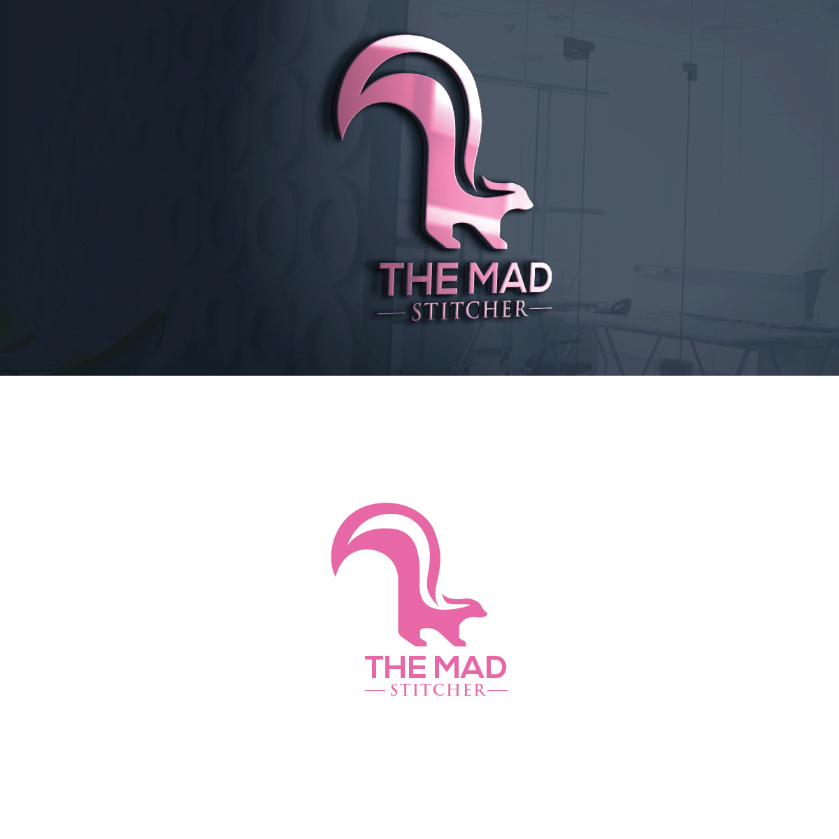 Playful, Colorful Logo Design for The Mad Stitcher by Pixxl Art ...
