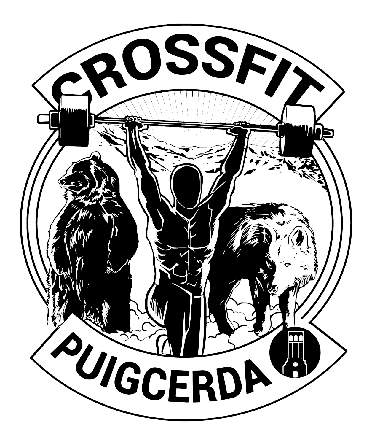 Playful, Modern T-shirt Design for CrossFit Puigcerda by Tomi Ax ...