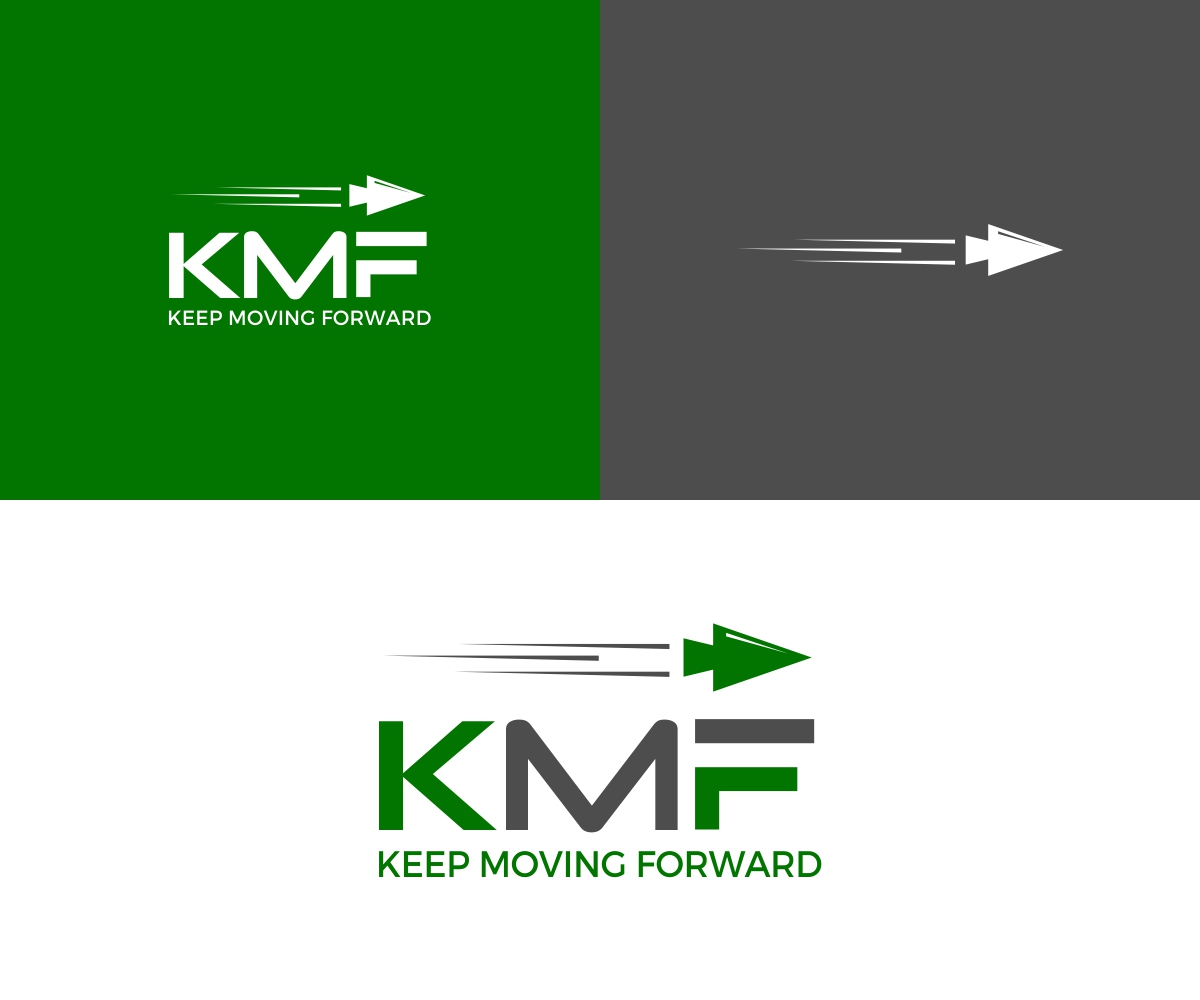 Bold, Playful, Clothing Logo Design for KMF stands for KEEP MOVING ...