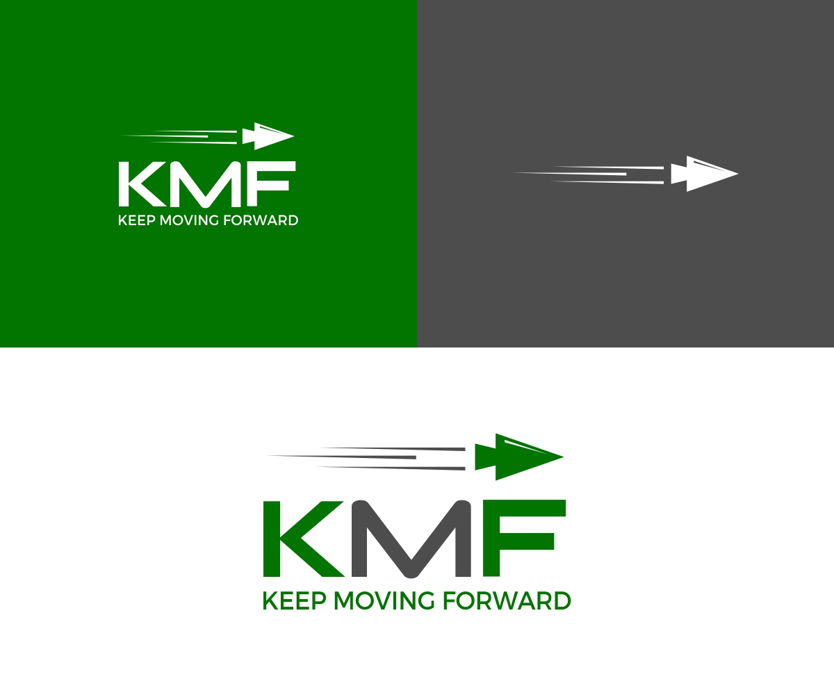 Bold, Playful, Clothing Logo Design for KMF stands for KEEP MOVING ...