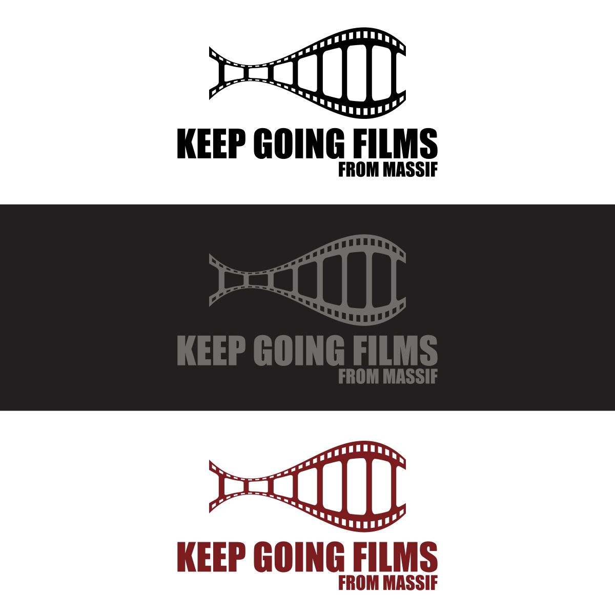 Modern, Bold, Manufacturer Logo Design for Massif Films by ClearDesign ...