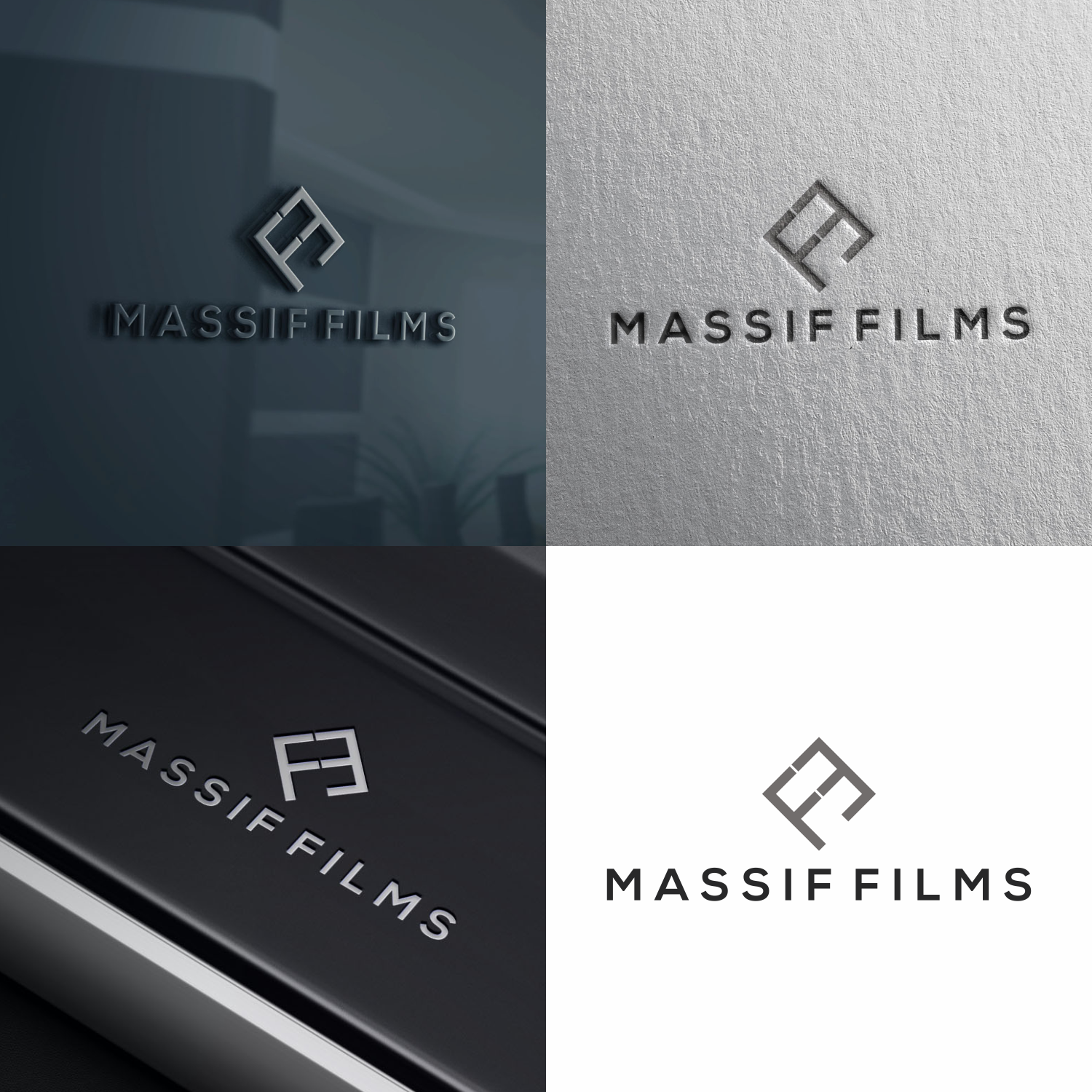 Modern, Bold, Manufacturer Logo Design for Massif Films by putra4 2 ...