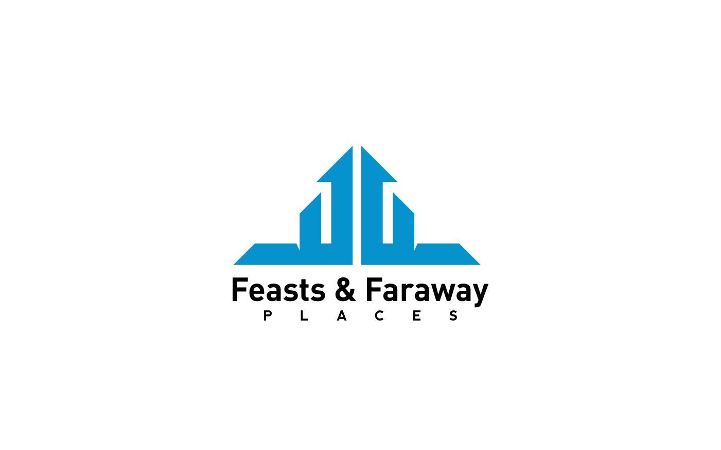 Serious, Elegant, Travel Logo Design for Feasts + Faraway Places by Big ...