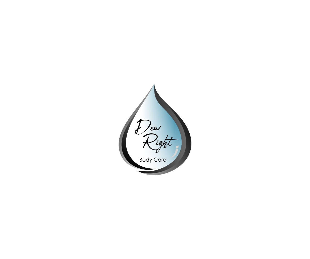 Logo Design for Dew Right and subtext Body Care by B8 | Design #19378441