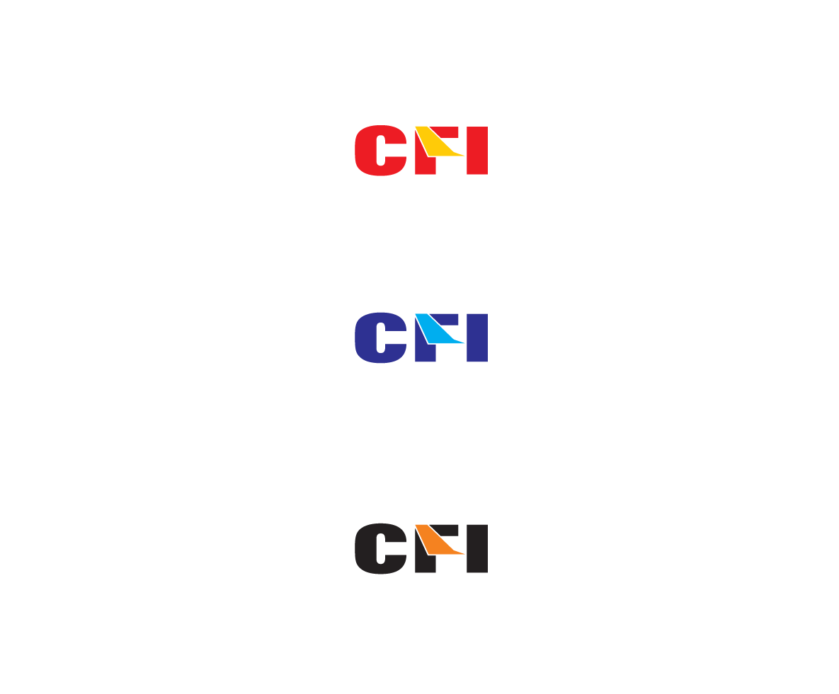 Professional, Masculine Logo Design for CFI by bijuak | Design #19374448