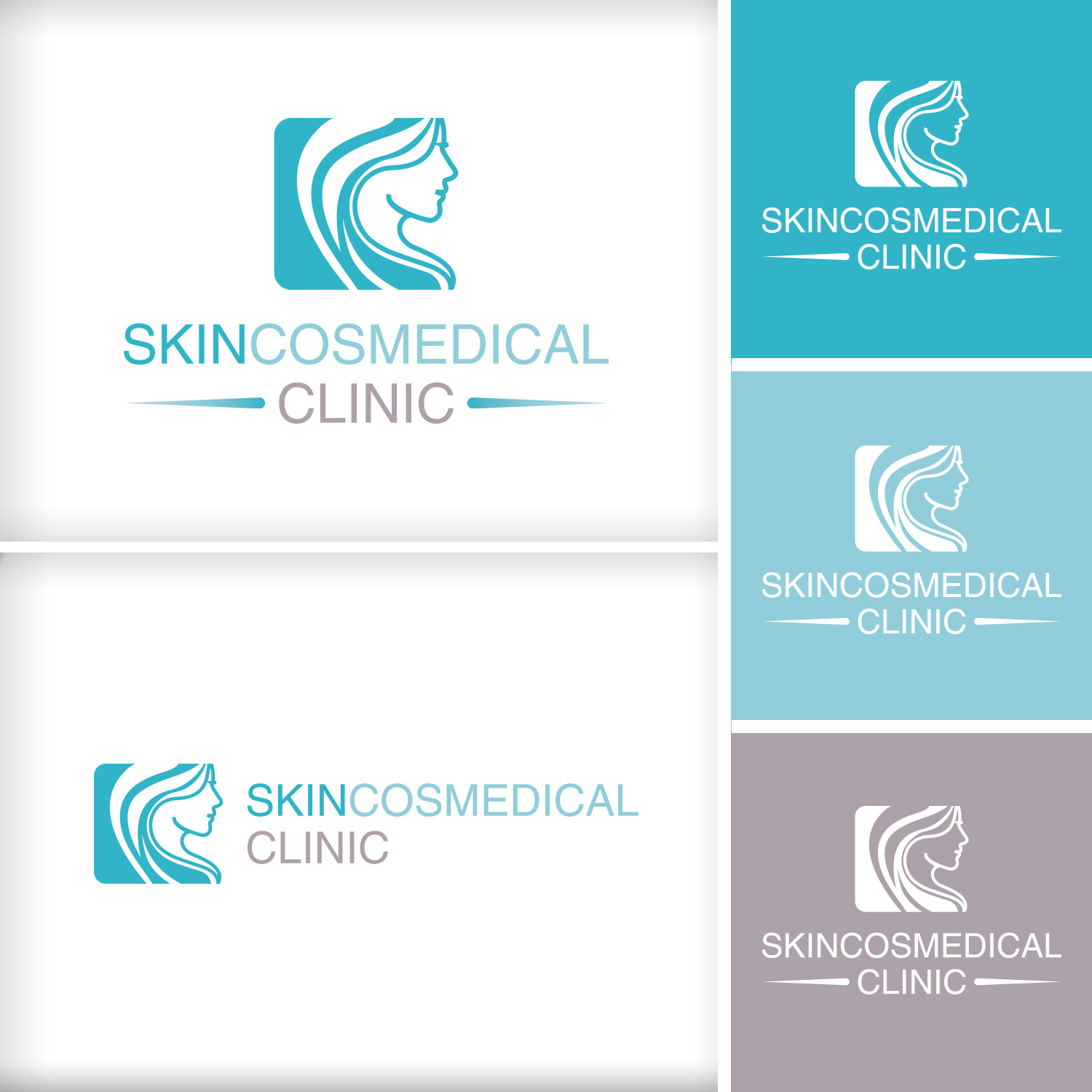 Professional, Elegant, Medical Logo Design for Skin Cosmedical Clinic ...