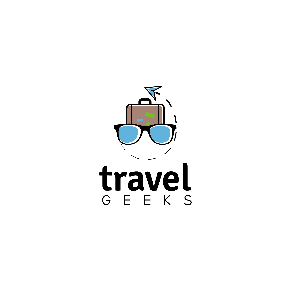 Logo Design for Travel Geeks by **INCREDIBLEDESIGNERS** | Design #19400418