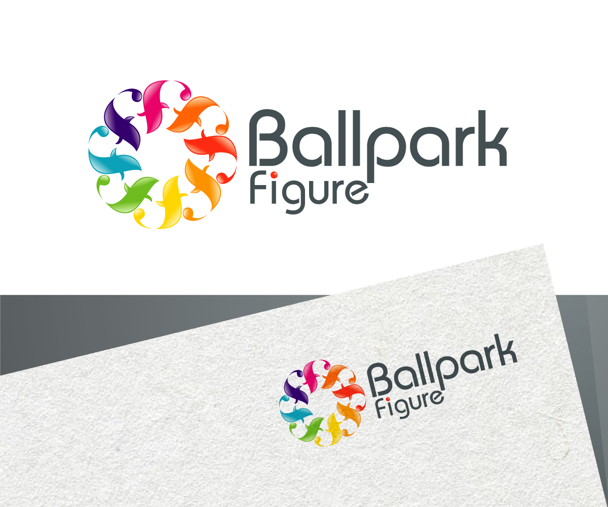 Logo Design for "Ballpark Figure" and short version "BF" by Jay Design ...