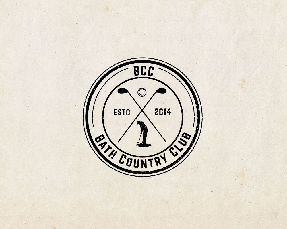Modern, Professional, Country Club Logo Design for BCC / Bath Country ...