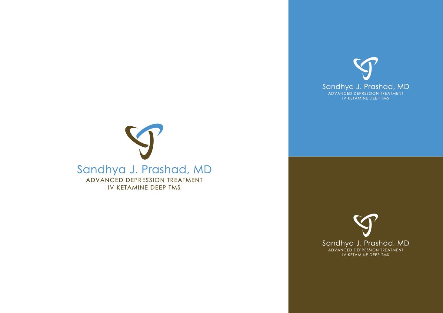 Logo Design for Sandhya J. Prashad, MD / Advanced Depression Treatment ...