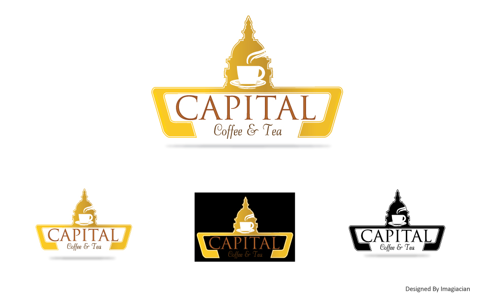 Elegant, Serious, Government Logo Design for Capital Coffee & Tea by ...