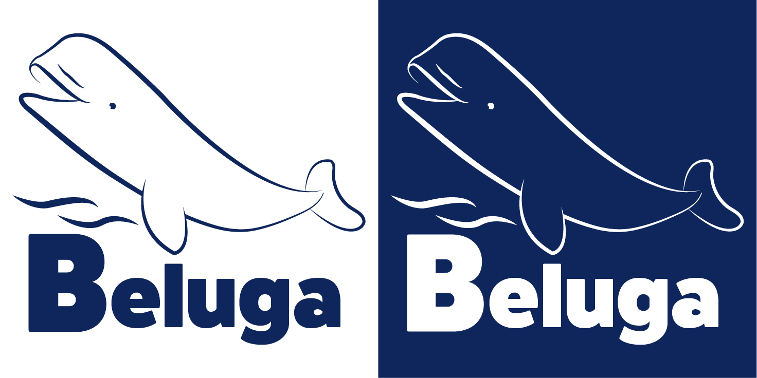 Personable, Playful Logo Design for can include the name "Beluga ...