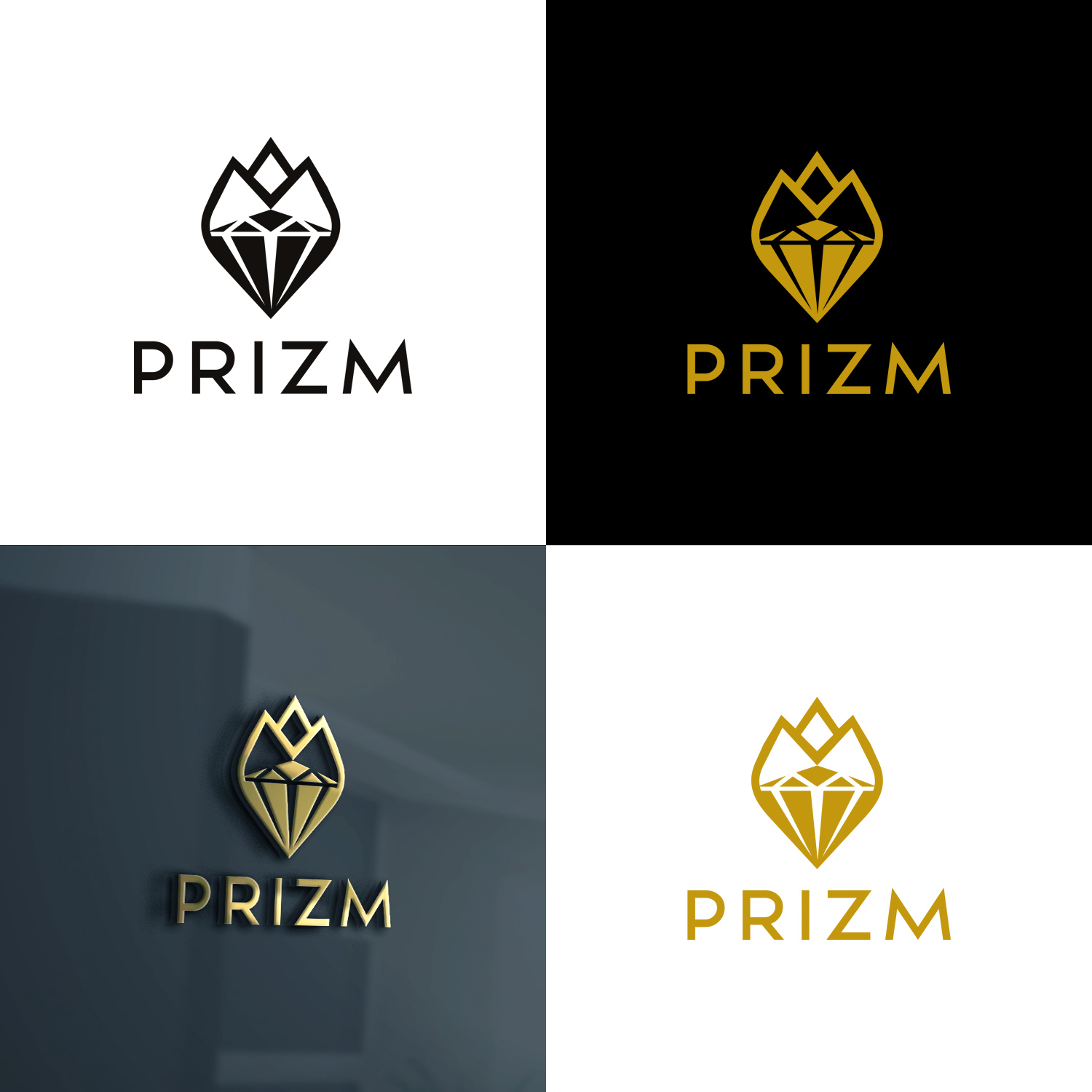 Modern, Professional Logo Design for Prizm or Prizm Co or Prizm Company ...