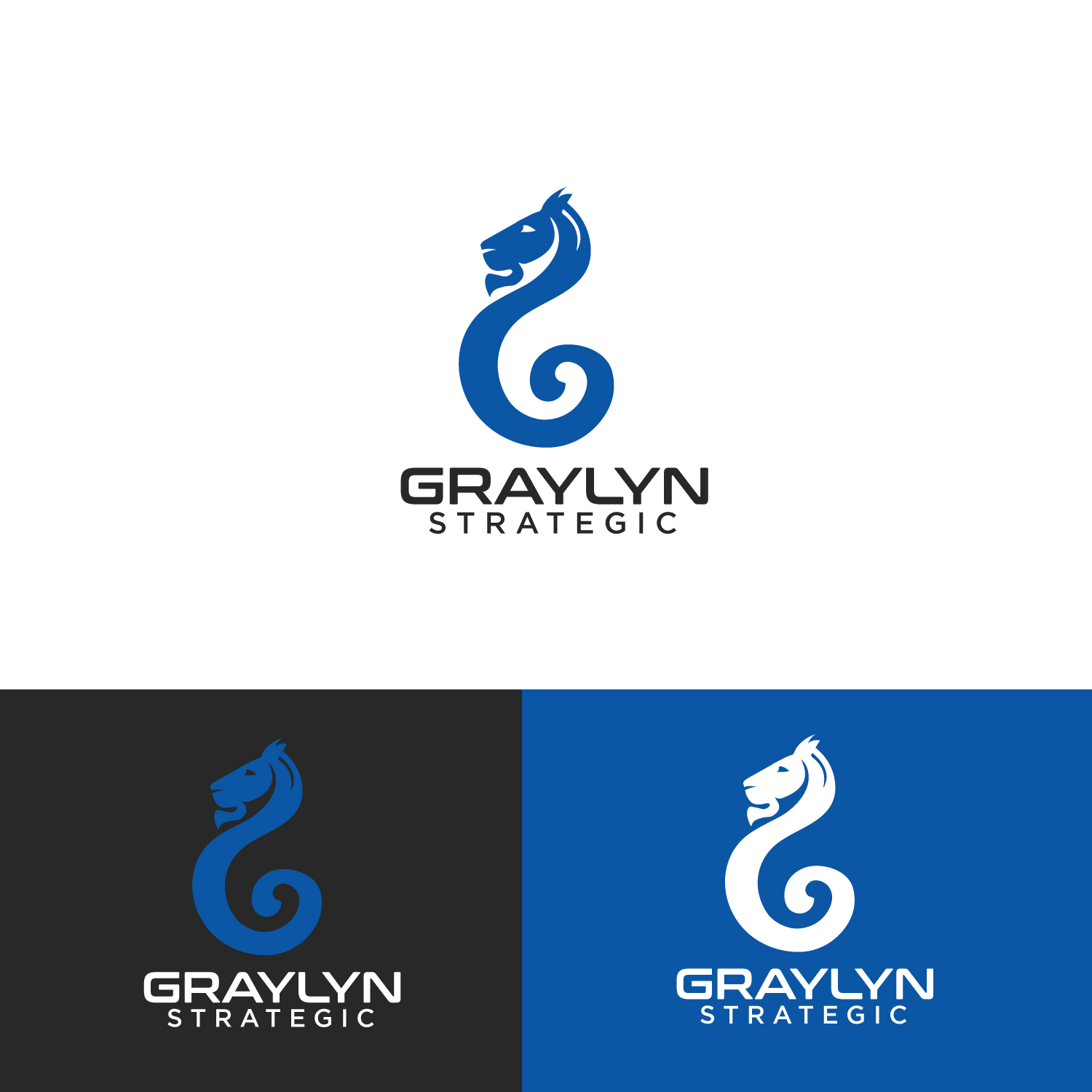 Masculine, Modern Logo Design for Graylyn Strategic. Graylyn should be ...