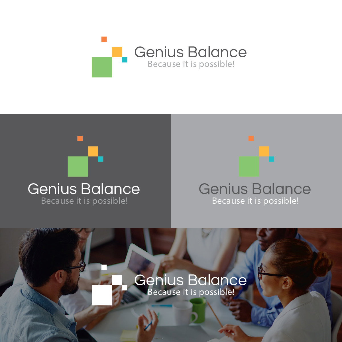 Professional, Serious, Management Consulting Logo Design for Genius Balance by nandkumar ...