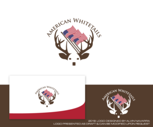 American Whitetails | 9 Logo Designs for American Whitetails