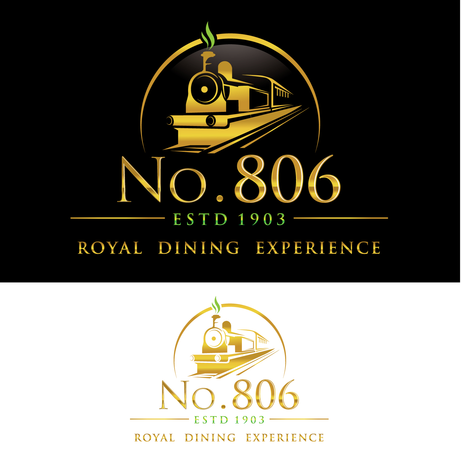 Traditional, Elegant, Indian Restaurant Logo Design for No. 806 by ...