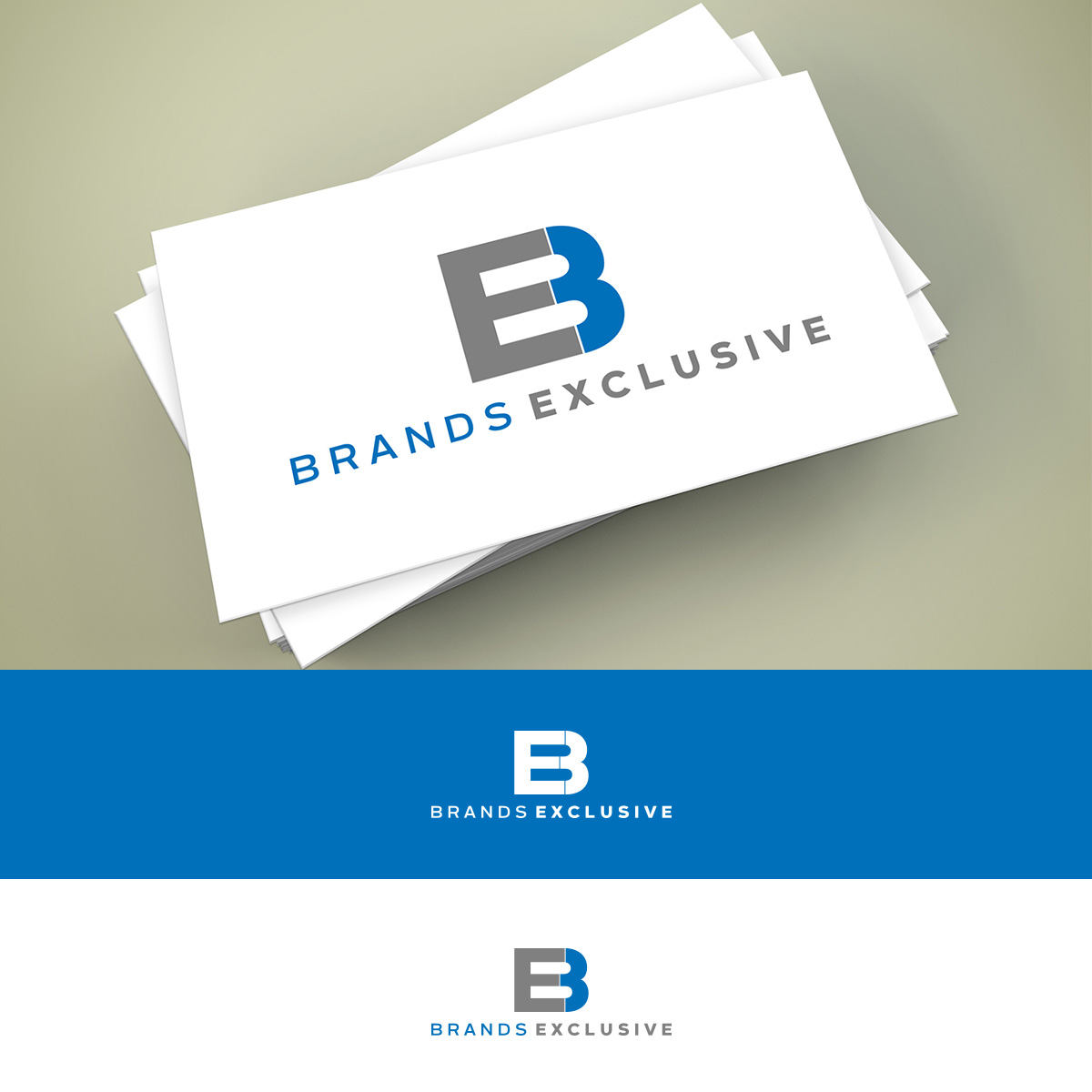 Modern, Upmarket, Sales Logo Design for Brands Exclusive by ClearDesign ...