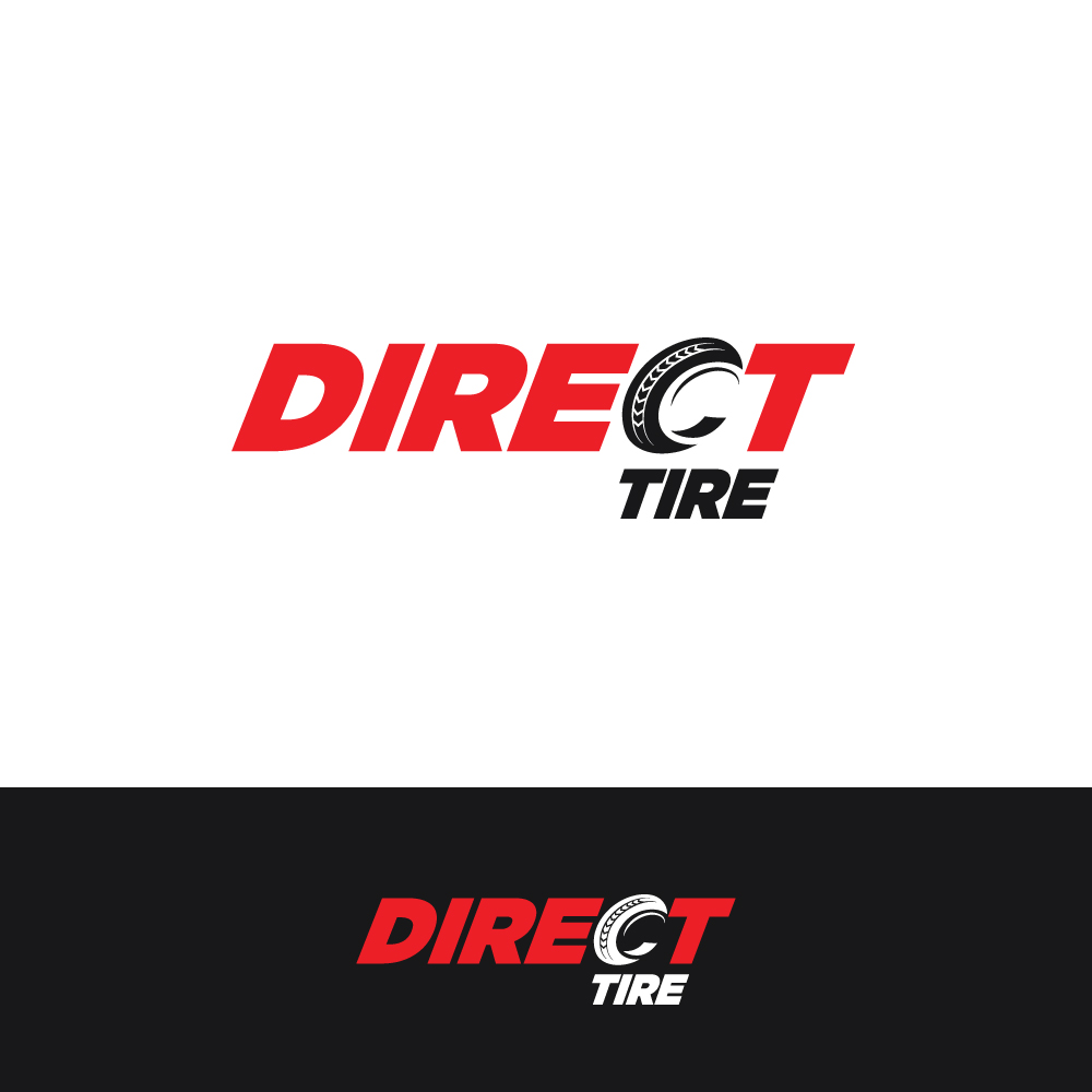 Logo Design for Direct Tire by ESolz Technologies | Design #19484259