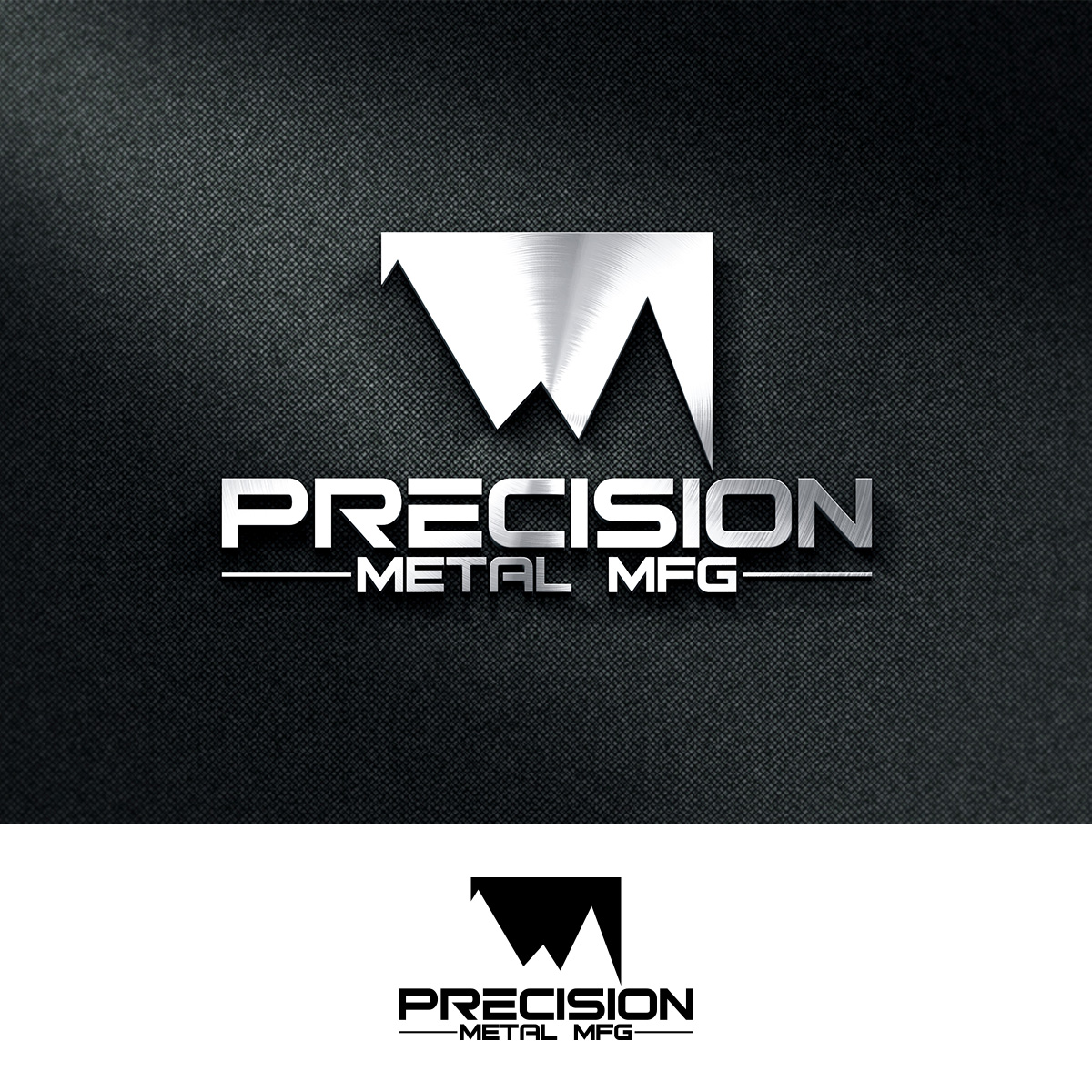 Logo Design for Precision Metal Mfg by ClearDesign | Design #19529178