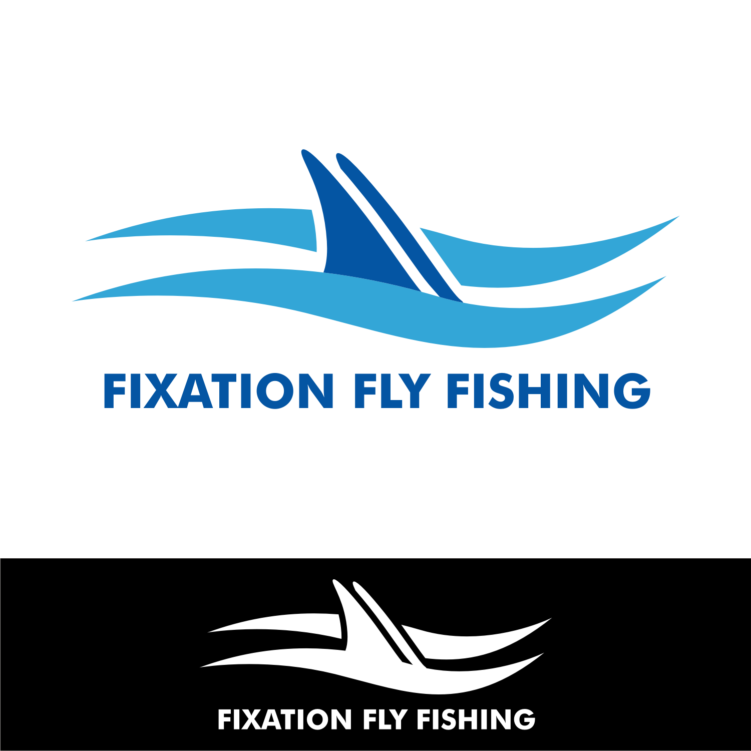 Bold, Modern Logo Design for Fixation Fly Fishing by hernawanrere ...