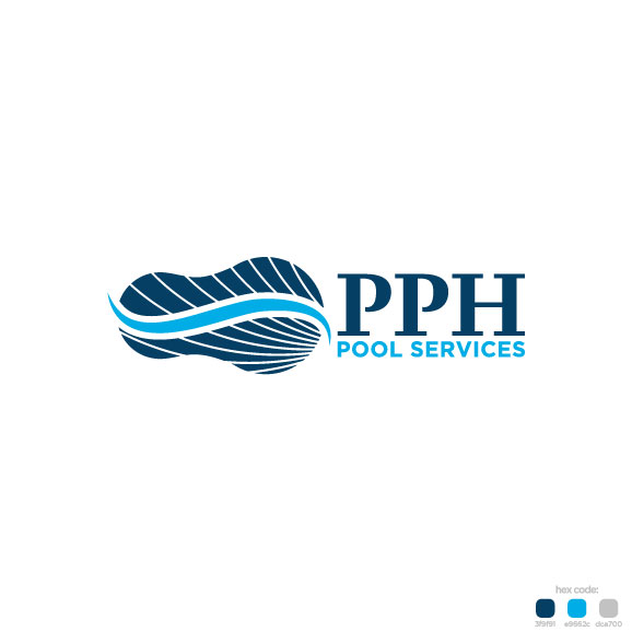 Serious, Professional, Pool Service Logo Design for PPH Pool Services ...