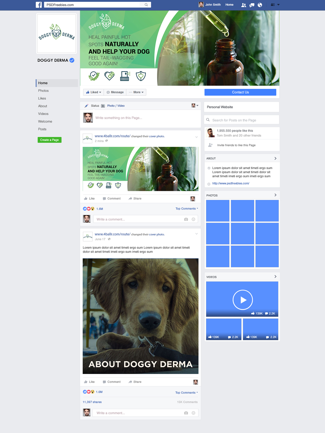 Facebook Design for a Company by uk | Design #19523538