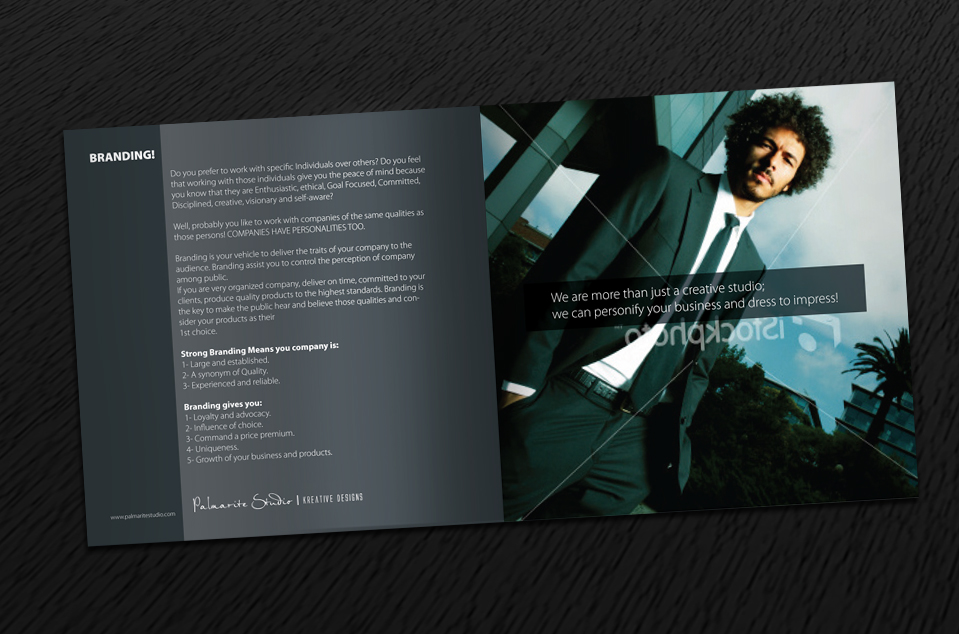 Elegant, Modern, Printing Brochure Design for a Company by Svetlin ...