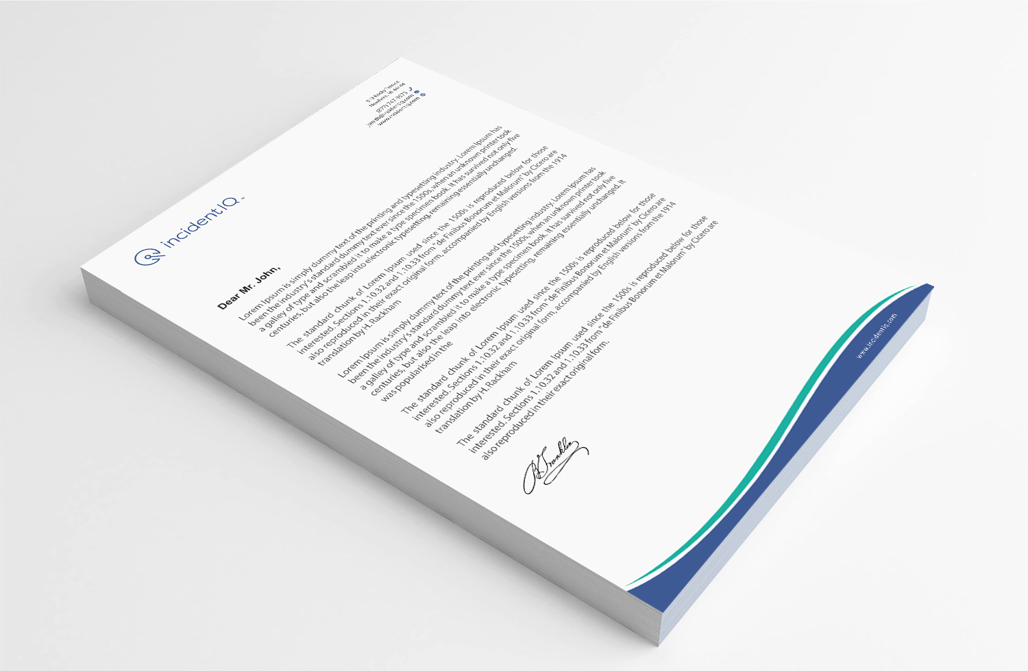 Elegant, Playful, Software Service Letterhead Design for a Company by ...