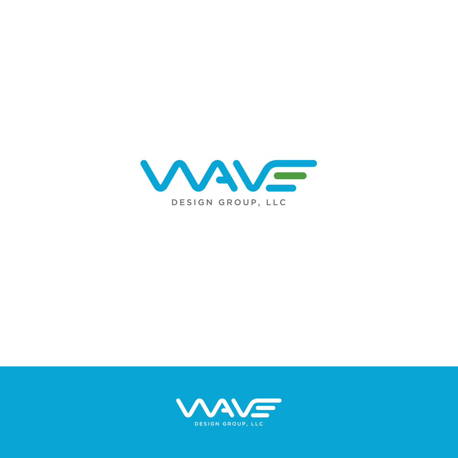Logo Design for Wave Design Group, LLC by Paperfox Designs | Design ...