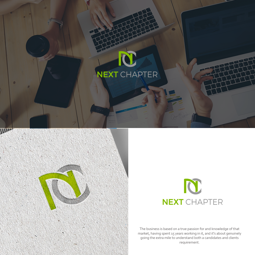 Modern, Elegant Logo Design for Next Chapter OR NC by .Ashu. | Design ...