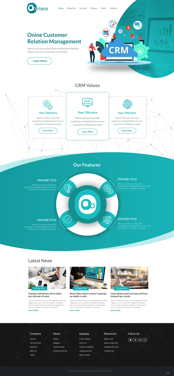 Modern, Bold Web Design for YouCom by pb | Design #19597452