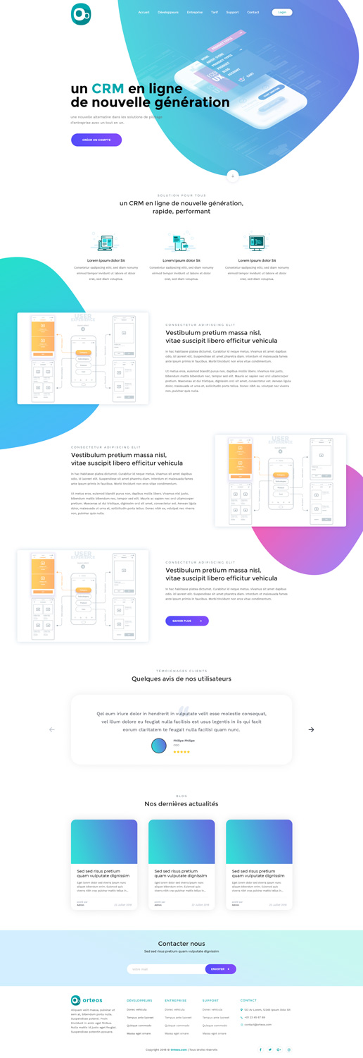 Modern, Bold Web Design for YouCom by Tazmani | Design #19623358