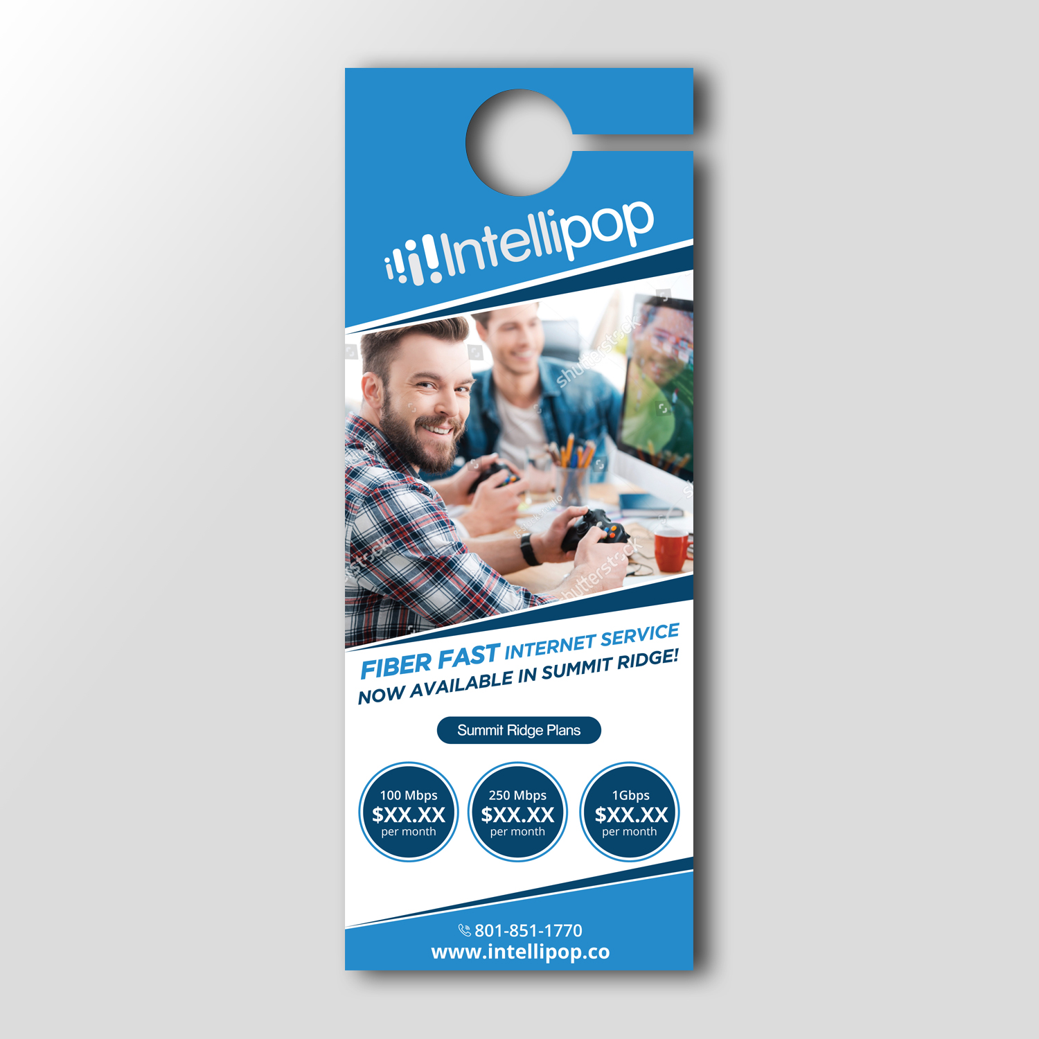 Modern, Bold, Internet Service Provider Flyer Design for a Company by ...
