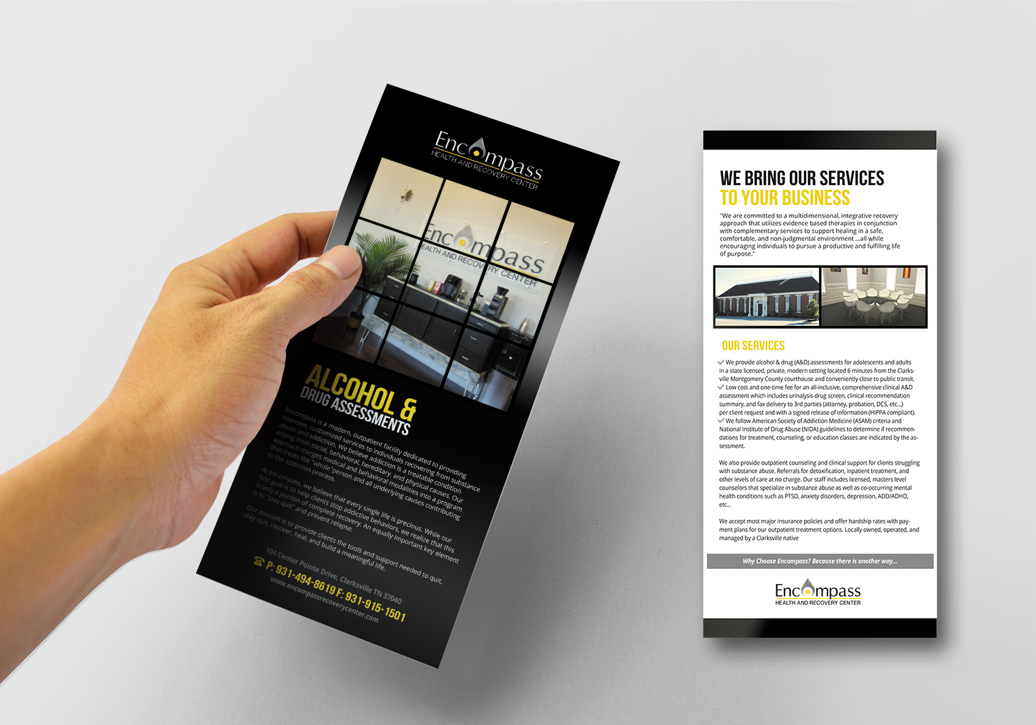 Flyer Design for Encompass Health & Recovery Center by FutureDesigne ...