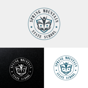 Modern, Bold Logo Design for Spring Mountain State School by djgrimm966 ...