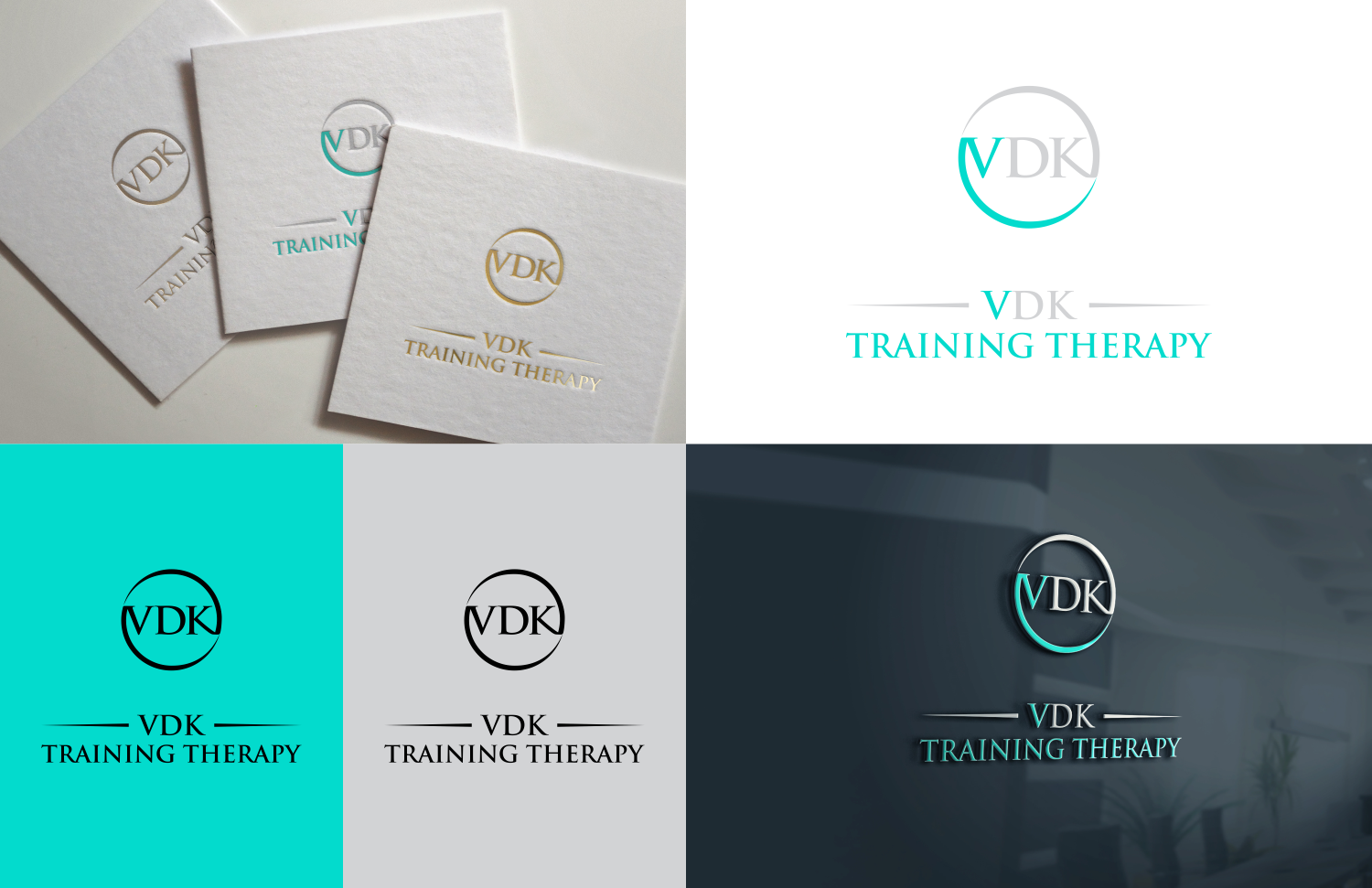 Professional, Colorful Logo Design for VDK TRAINING THERAPY by ...