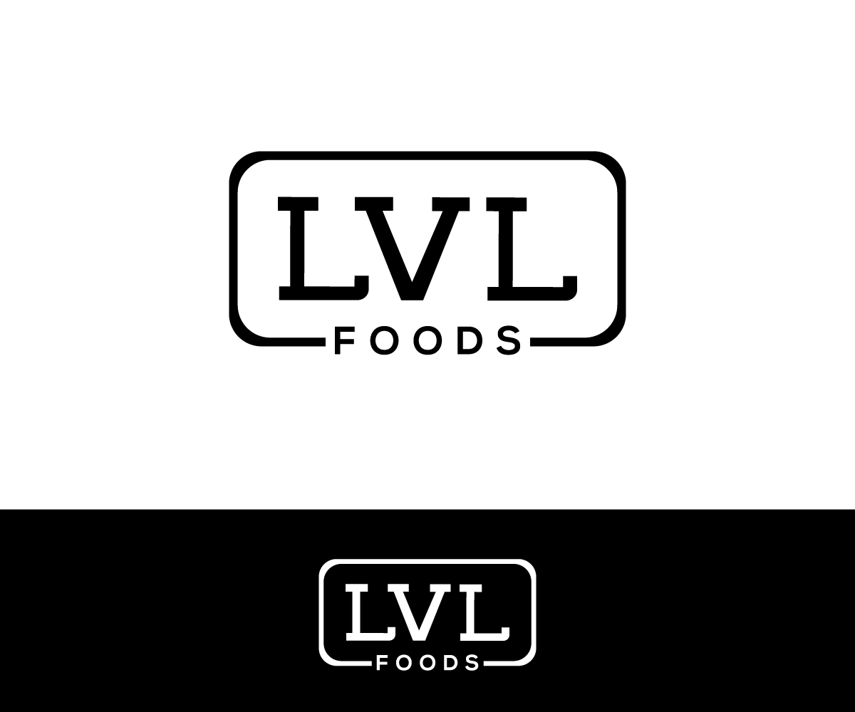 Bold, Modern, Food Production Logo Design for "LVL Foods" or just "LVL ...