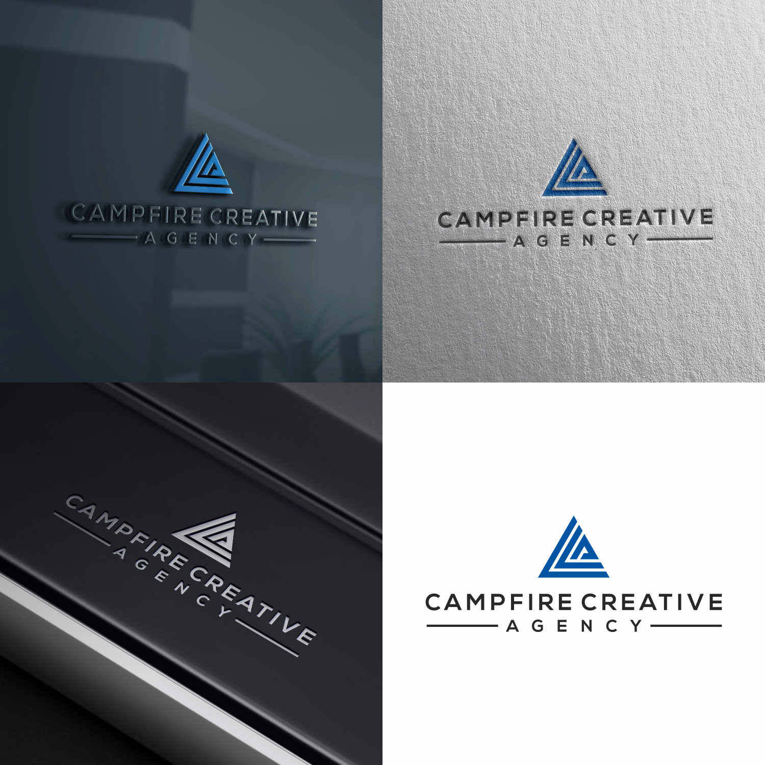 Masculine, Bold Logo Design for Campfire Creative Agency by putra4 2 ...
