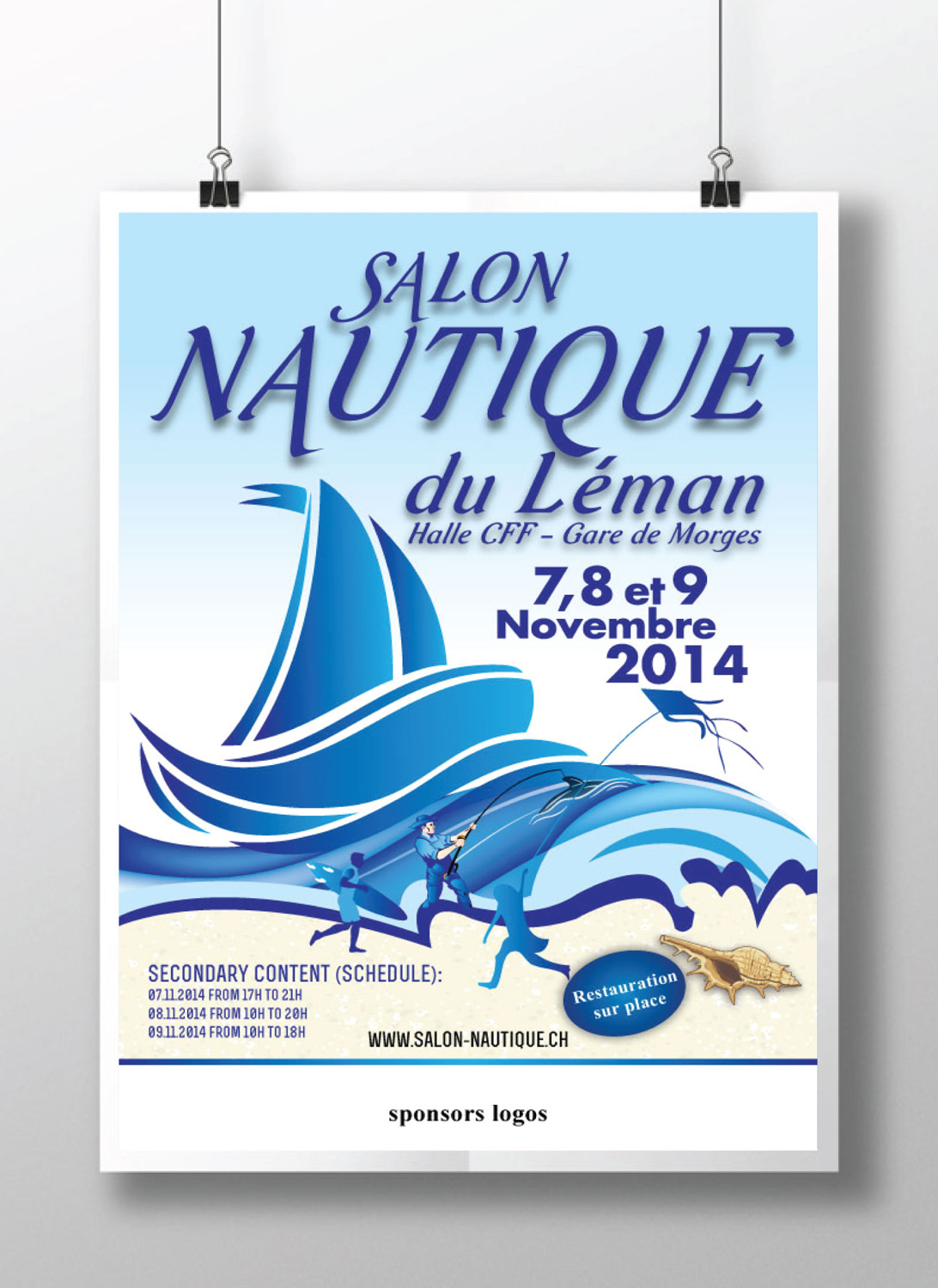 Modern, Professional, Nautical Poster Design for Poseidon, Wipfli by ...