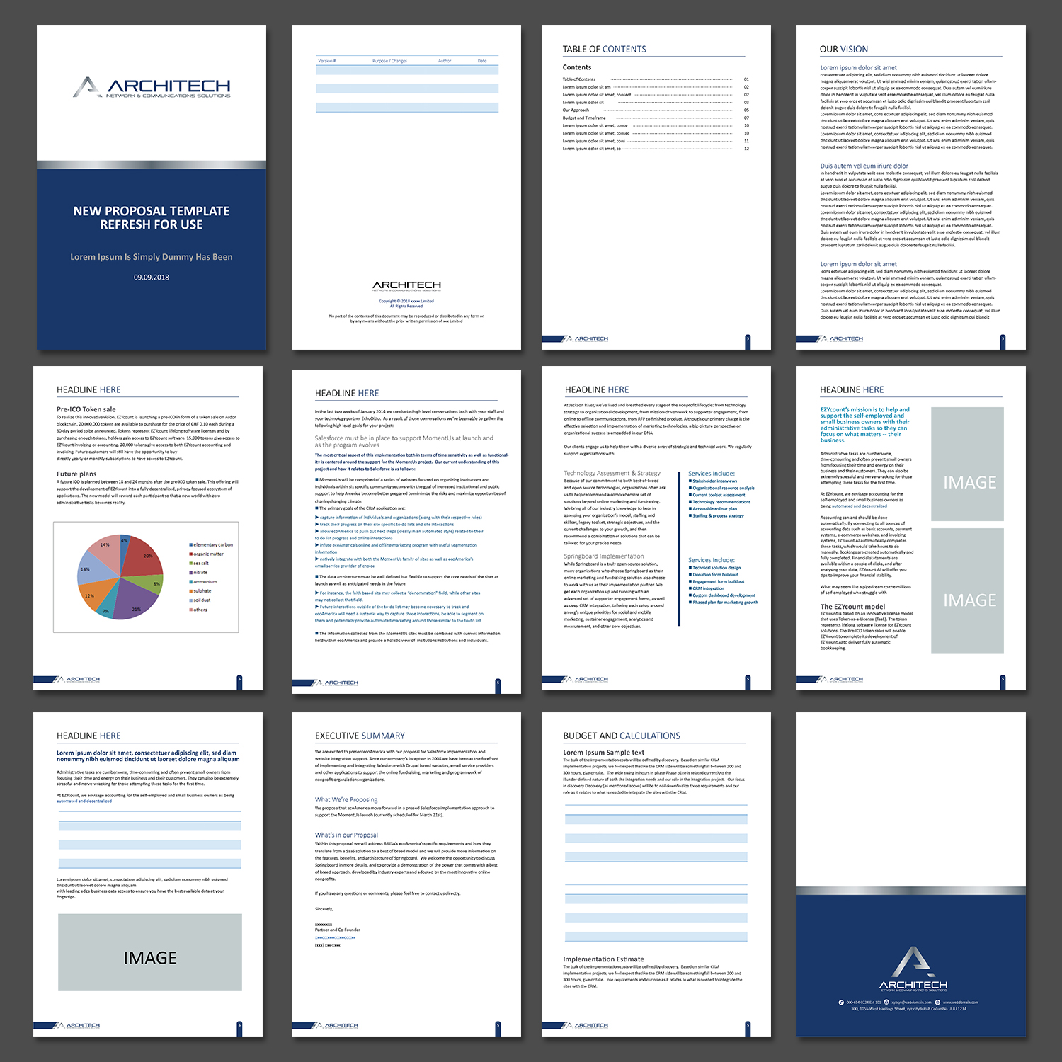 Modern Word Template Design HQ Printable Documents