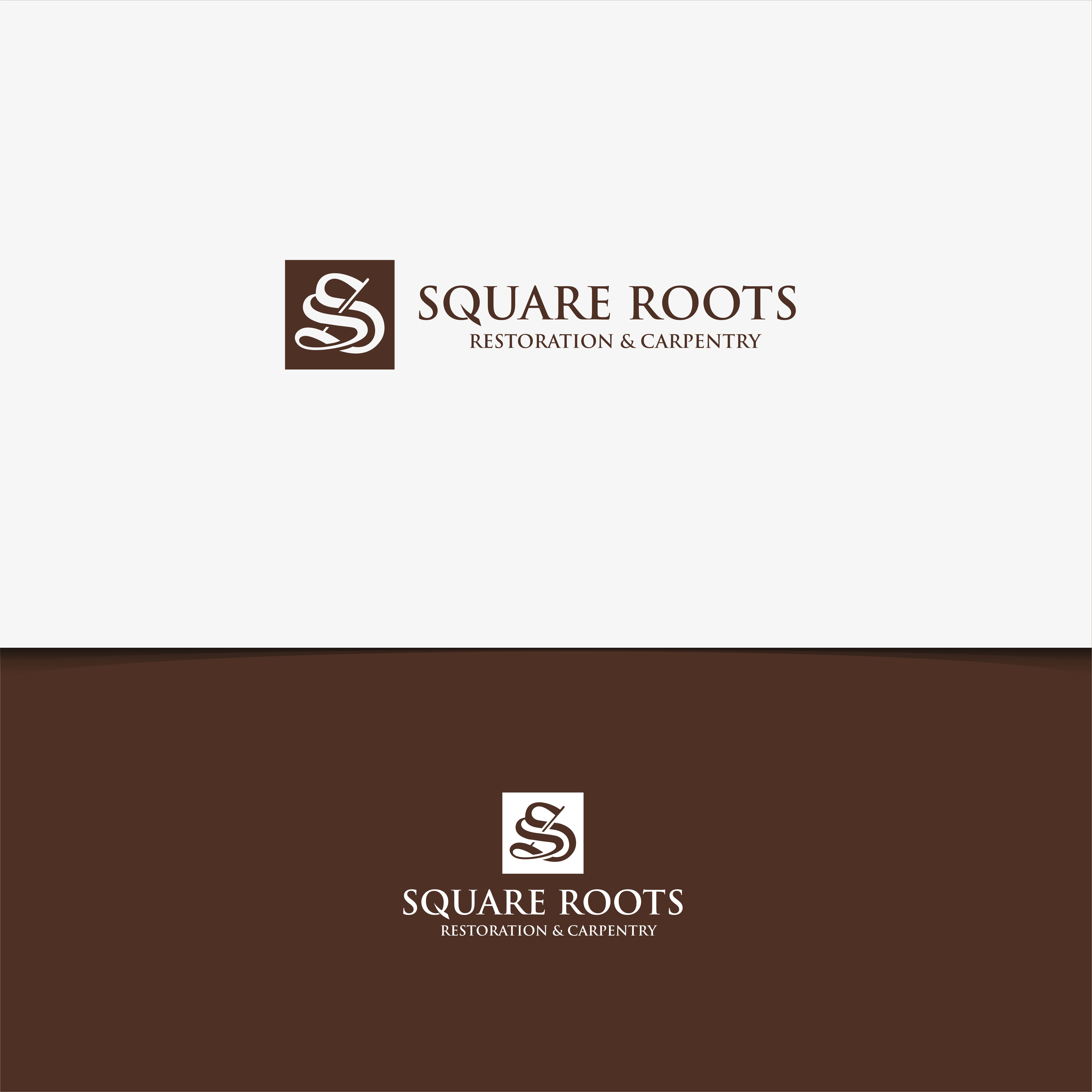 Elegant, Playful, Construction Company Logo Design for Square Roots ...