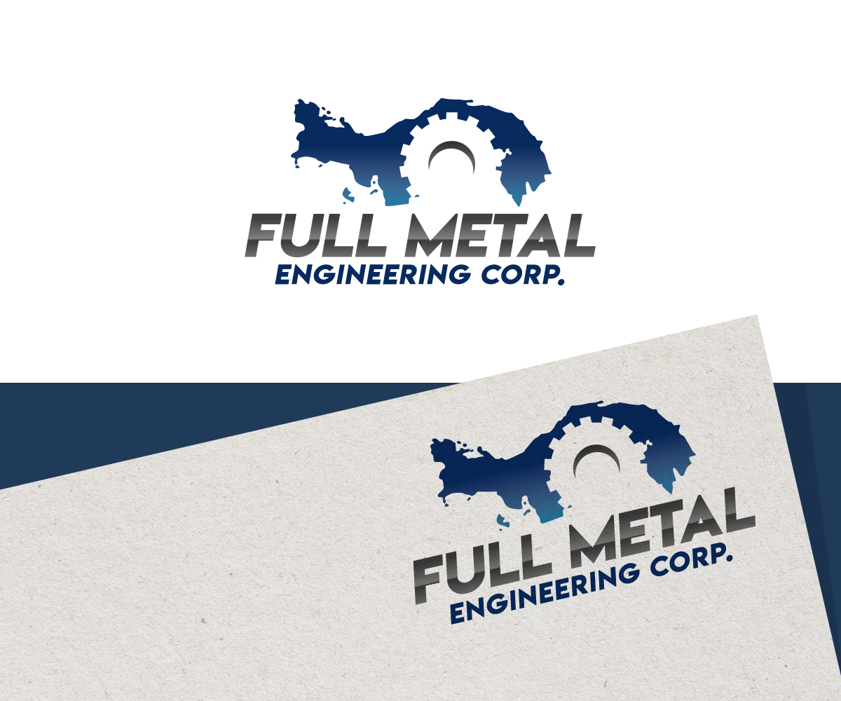 Logo Design for "FULL METAL ENGINEERING CORP." or "FULL METAL" by Jay ...